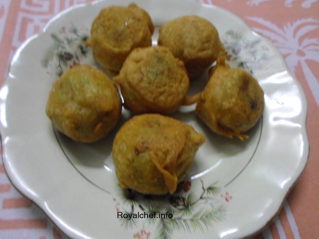 Mini Batata Vadas for Starters Recipe | Royal Chef Sujata