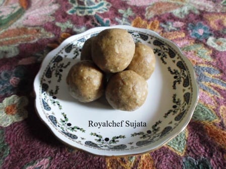 Shahi Shingada Ladoo Recipe in Marathi